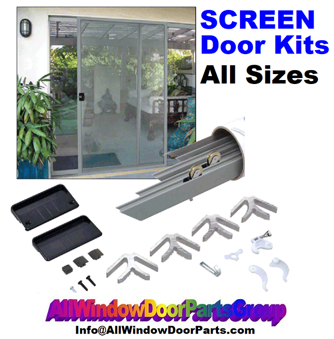 Peachtree Screen Door "KD" Kits - 31" W, 37" W, 49" W, 84" W and 96" W ...