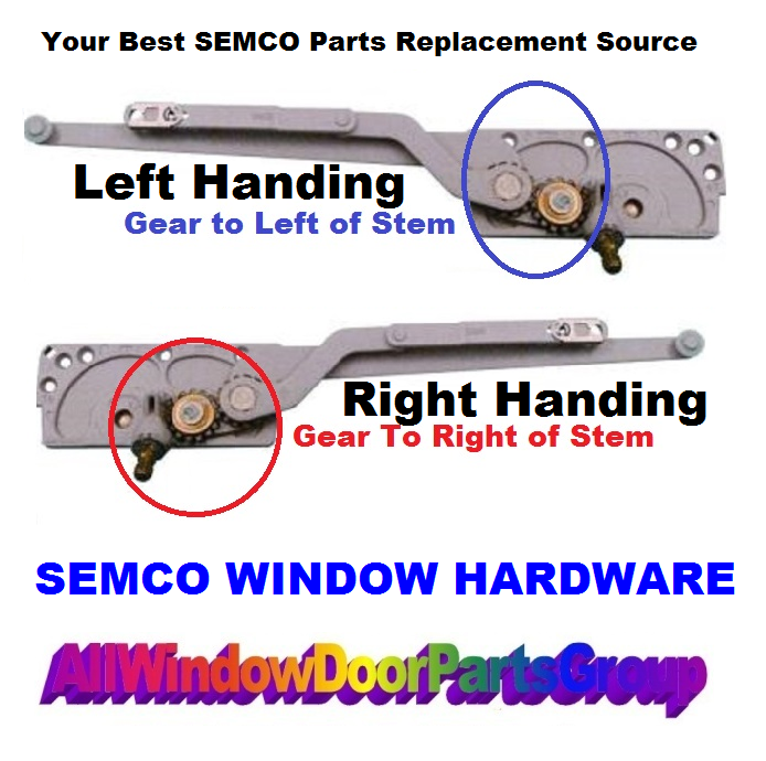 SEMCO Window Crank Casement Operator Parts | All Window Door Parts Group