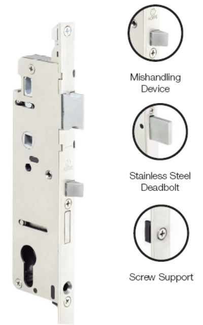 Single Point Mortise Lock Assembly | Single and Multipoint Stainless ...