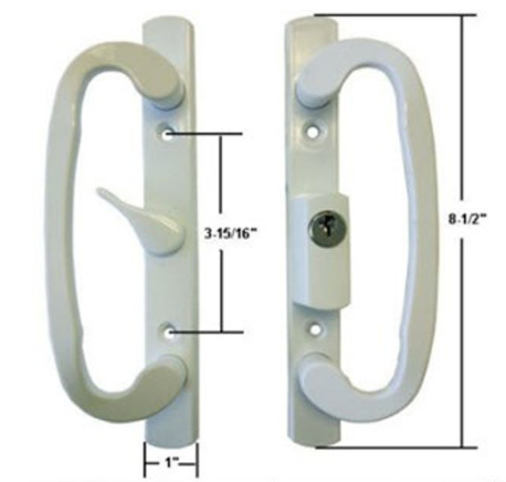 Phillips Patio Door Handle Set | Sliding Glider Replacement Parts | All ...