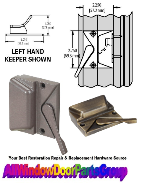 Semco Window Sash Lock | Casement Awning Window Parts | All Window Door ...