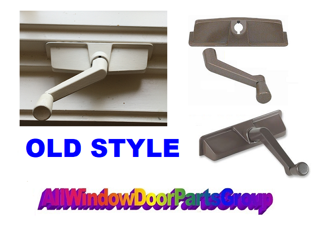 Crestline Casement Window Parts | Old Style Roto Crank Handle & Cover ...