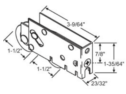 Fast Track 2 Replacement Wheel