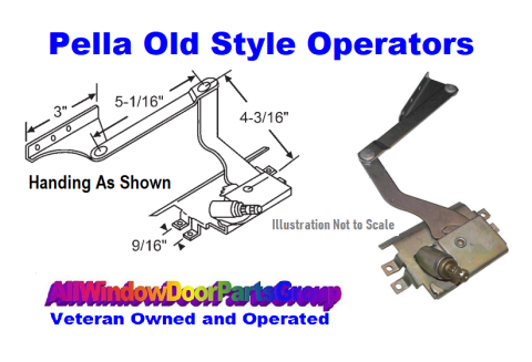 Pella Old Style Casement Window Operator | Architect Series | All ...